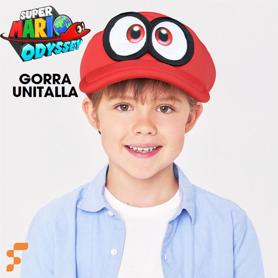 Gorra Super Mario Odyssey (Sinpe, Efectivo, Deposito) | Tienda Freeway